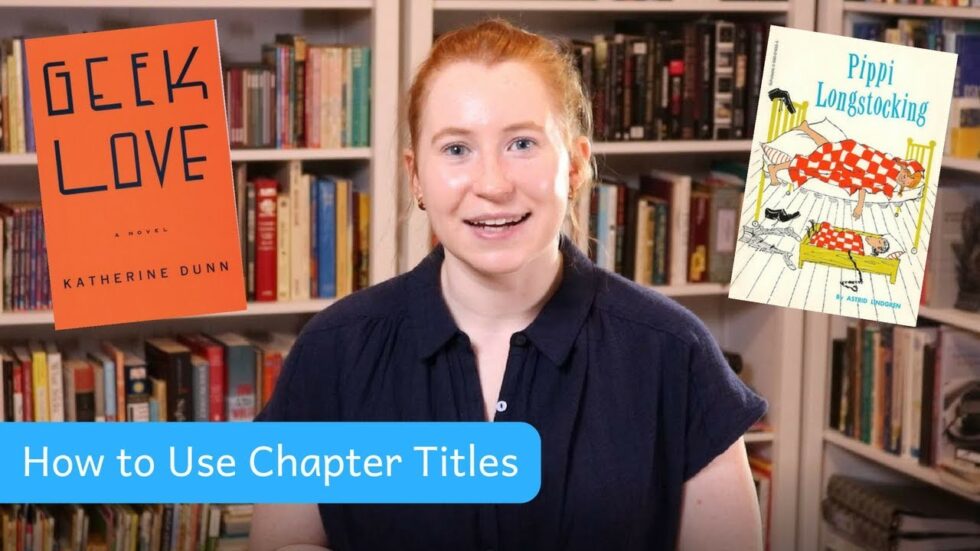 Jak a k čemu ve vašem románu použít názvy kapitol